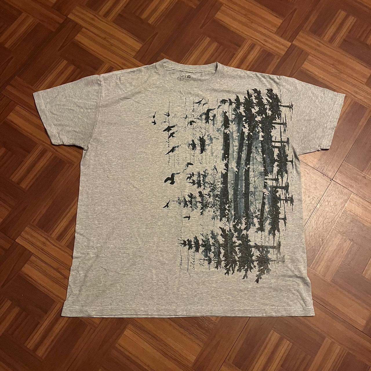Y2K Apt trees and crows graphic grudge nice and... | Depop