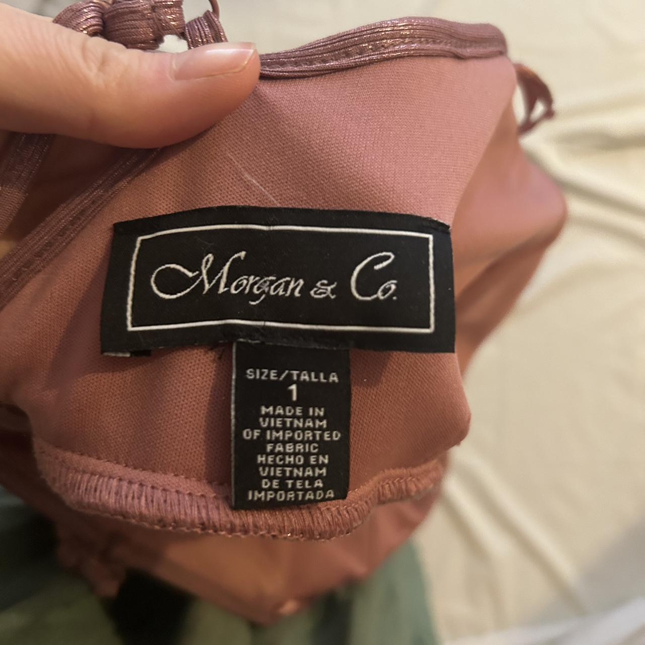 Long formal dress, only worn once. I’m 5’3 and with... - Depop