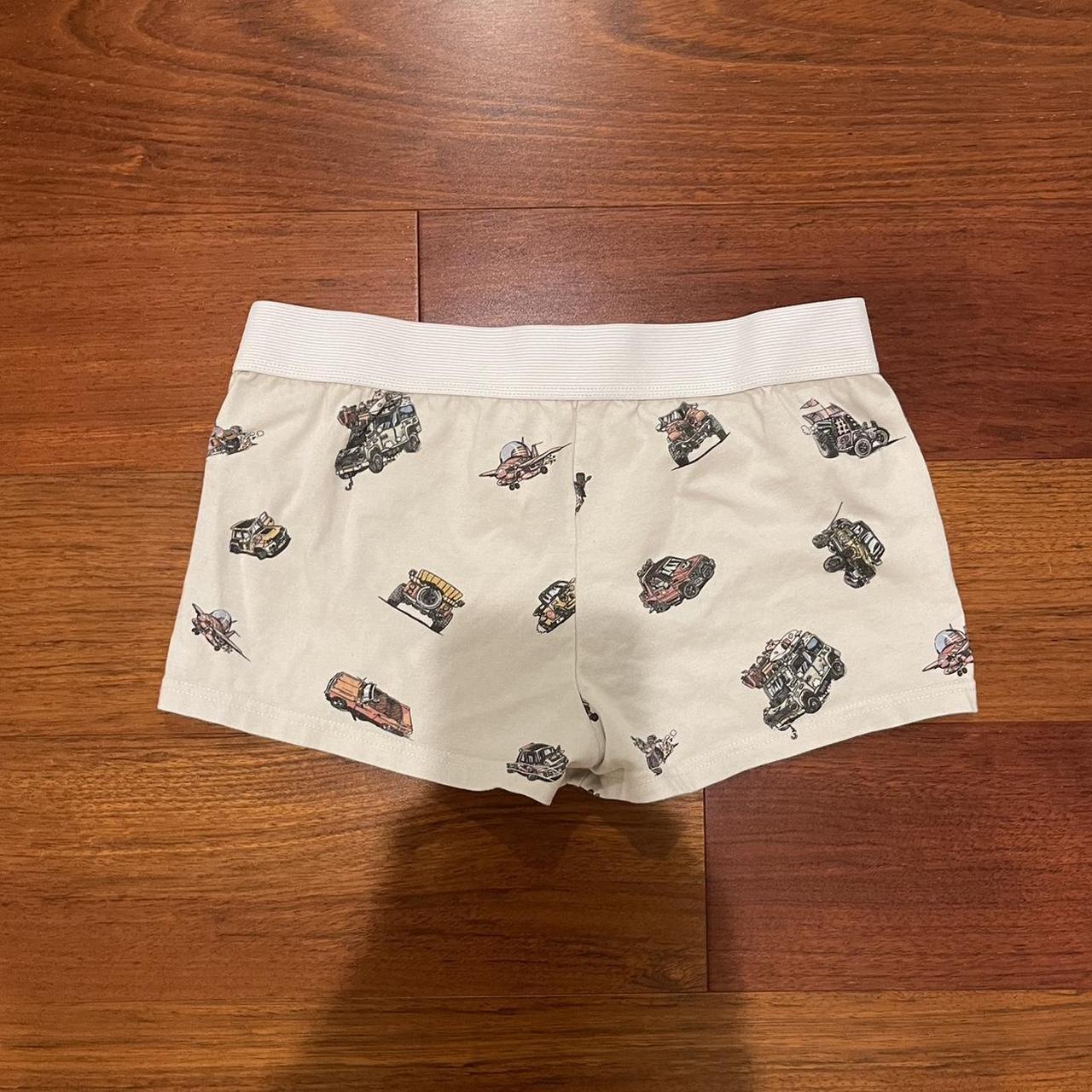Brandy Melville Car Boxers - like new, i’ve worn... - Depop