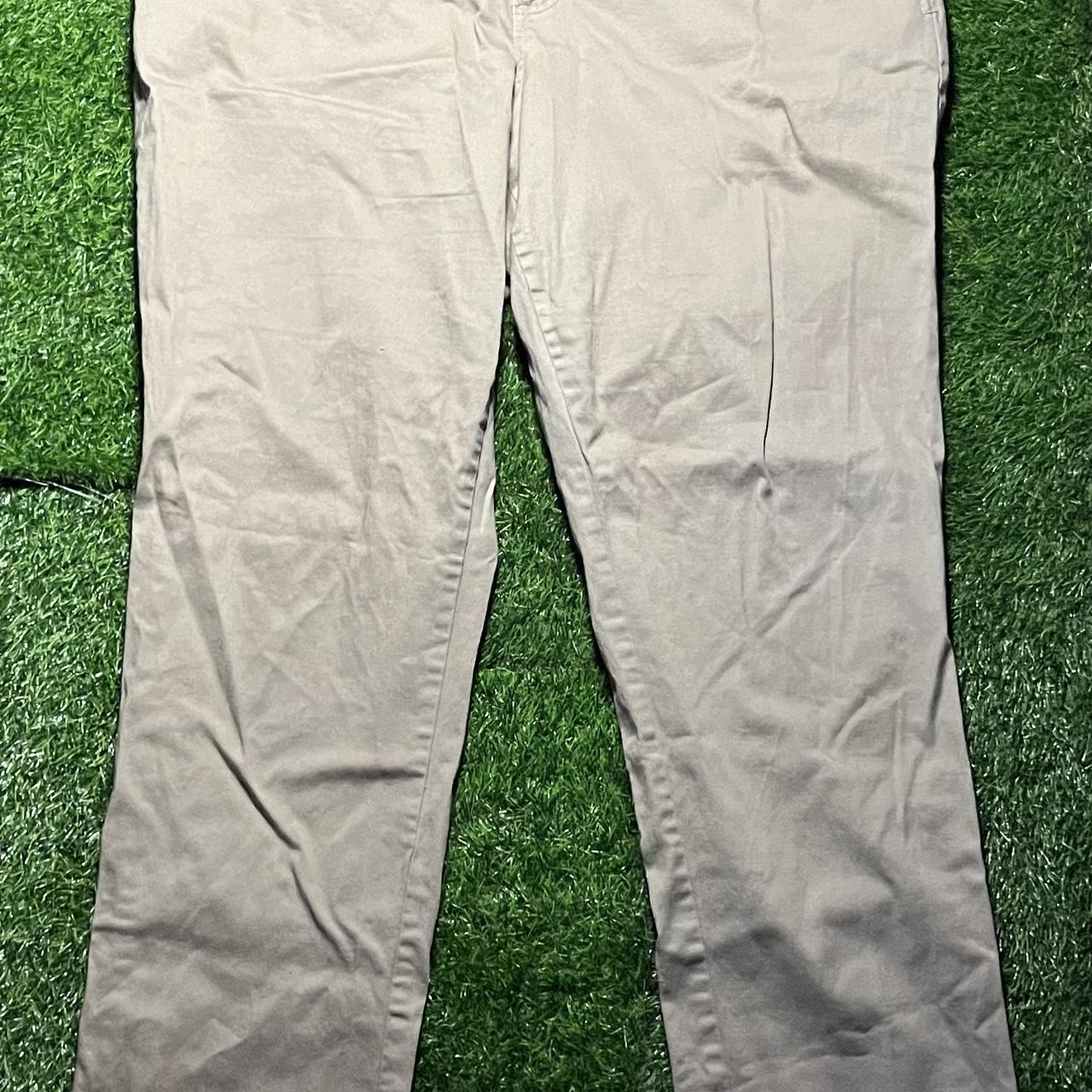Tan khaki dickies good condition size 38 x 40 - Depop