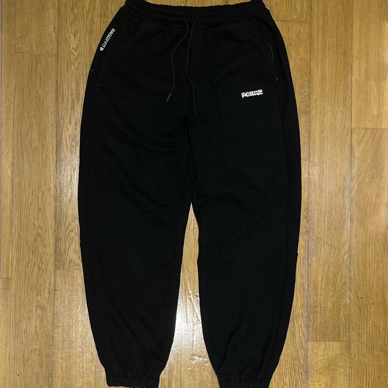 Black Poser BFO Joggers - size Large Great condition... | Depop