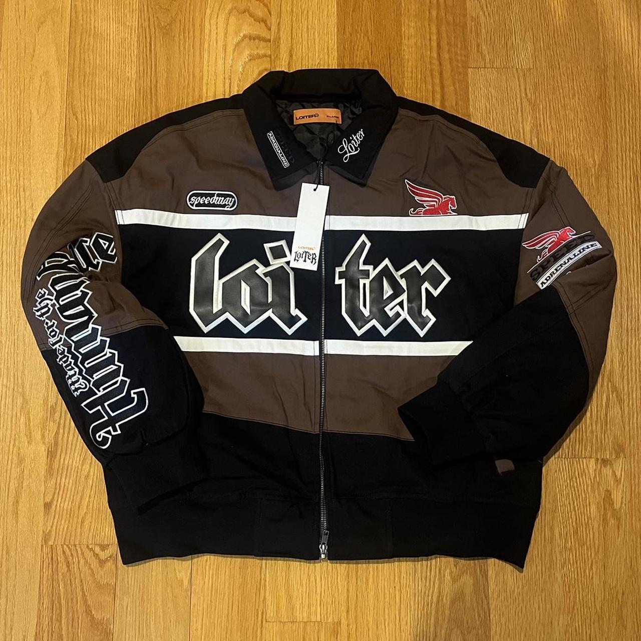 men’s xl loiter jacket *NEW with tag* - Depop