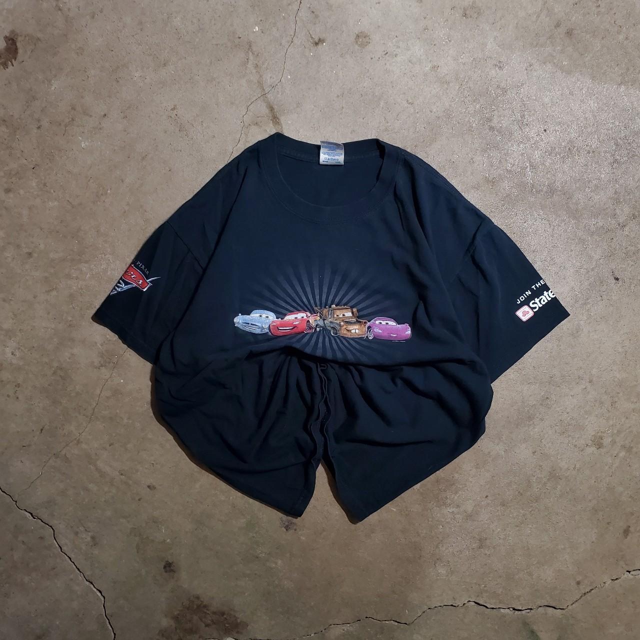 Disney Pixard Cars 2 movie promo shirt 2011... - Depop