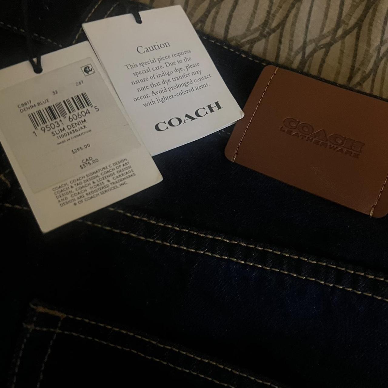 Coach pants size 32 fits baggy - Depop