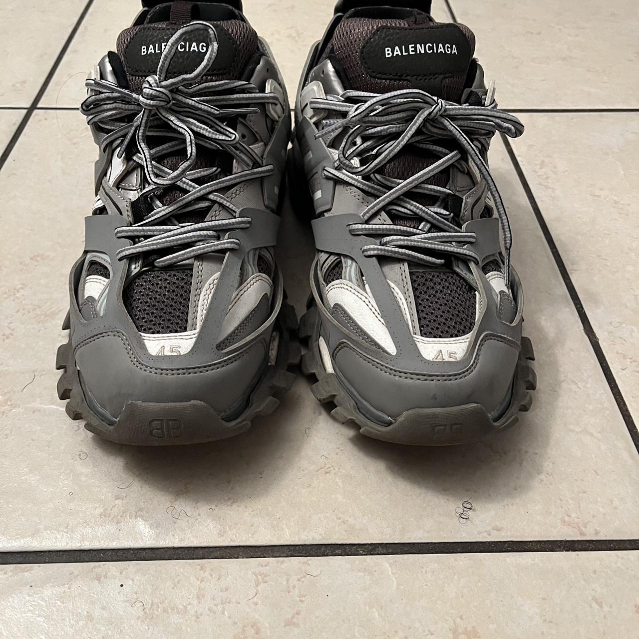 Balenciaga track grey edition, next day shipping s - Depop