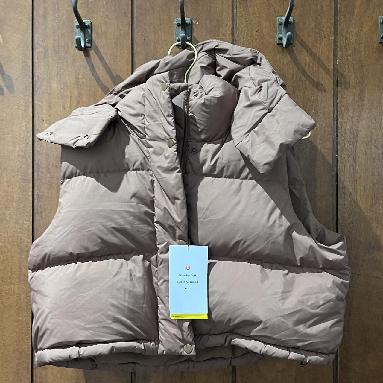 LULULEMON Wunder Puff Super Cropped Puffer... - Depop