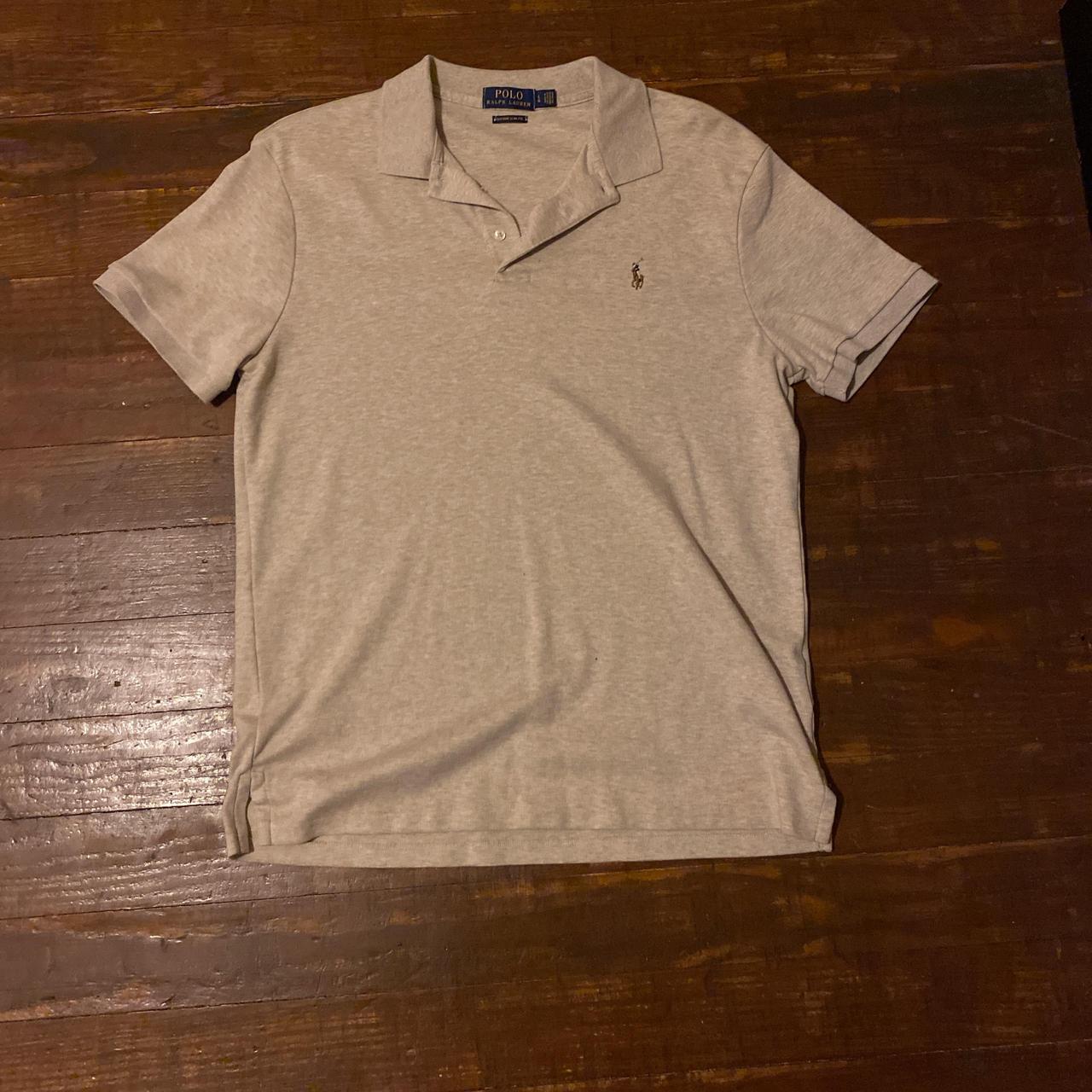 Tan Ralph Lauren polo - Depop