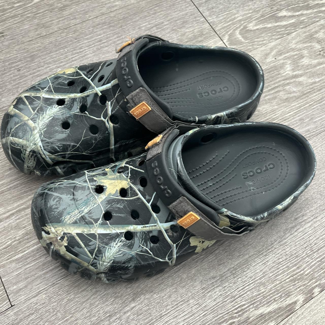 Crocs x Realtree - dark Size 11 (also fits 12 and... - Depop