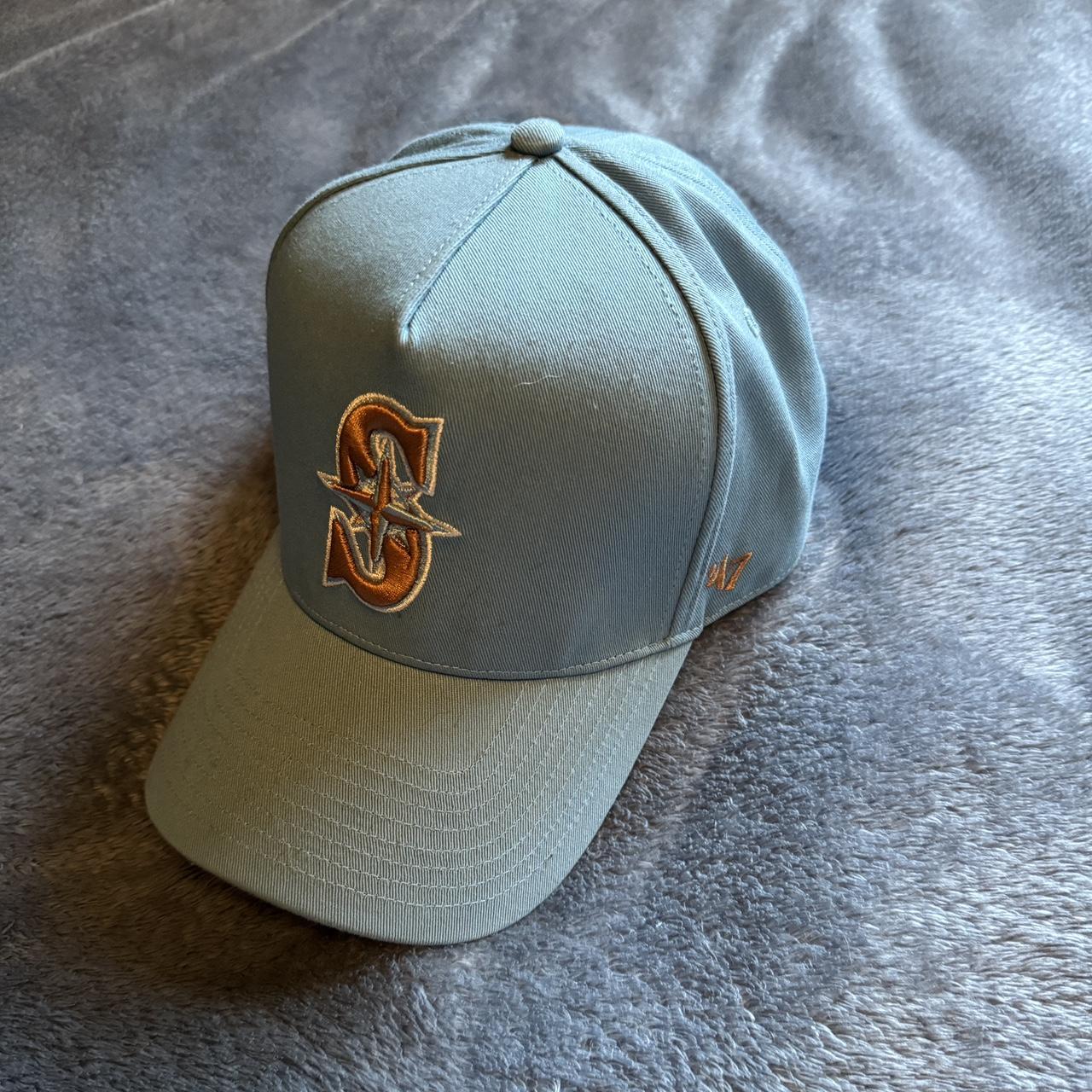 47 baby blue Seattle Mariners SnapBack hat ‘All... - Depop