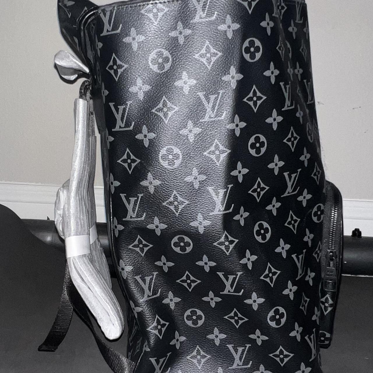 Louis Vuitton monogram black backpack New #LV... - Depop