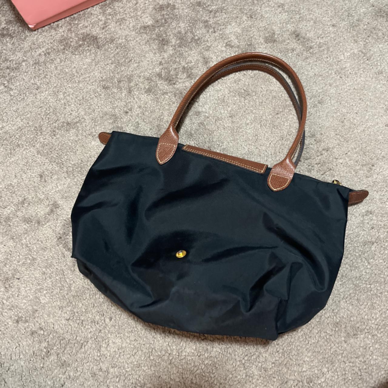 Longchamp black le Pliage small #longchamp... - Depop