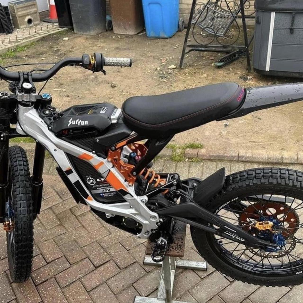 Custom 72v Surron (message me why so cheap) working... - Depop