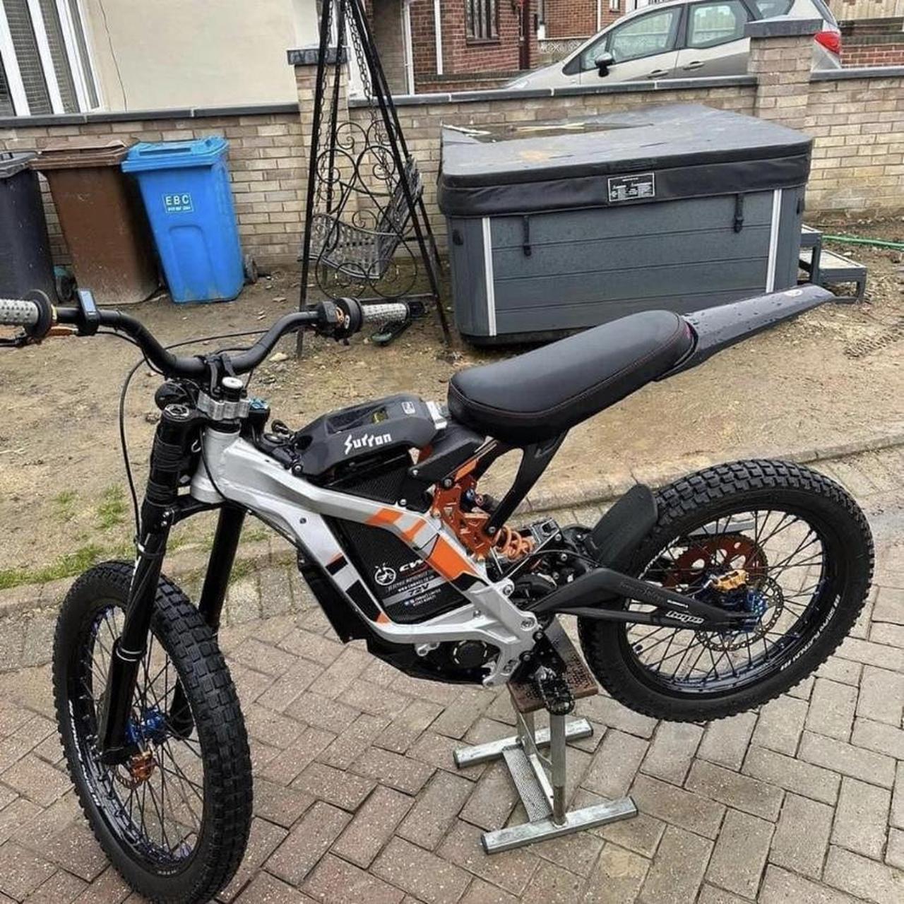 Custom 72v Surron (message me why so cheap) working... - Depop