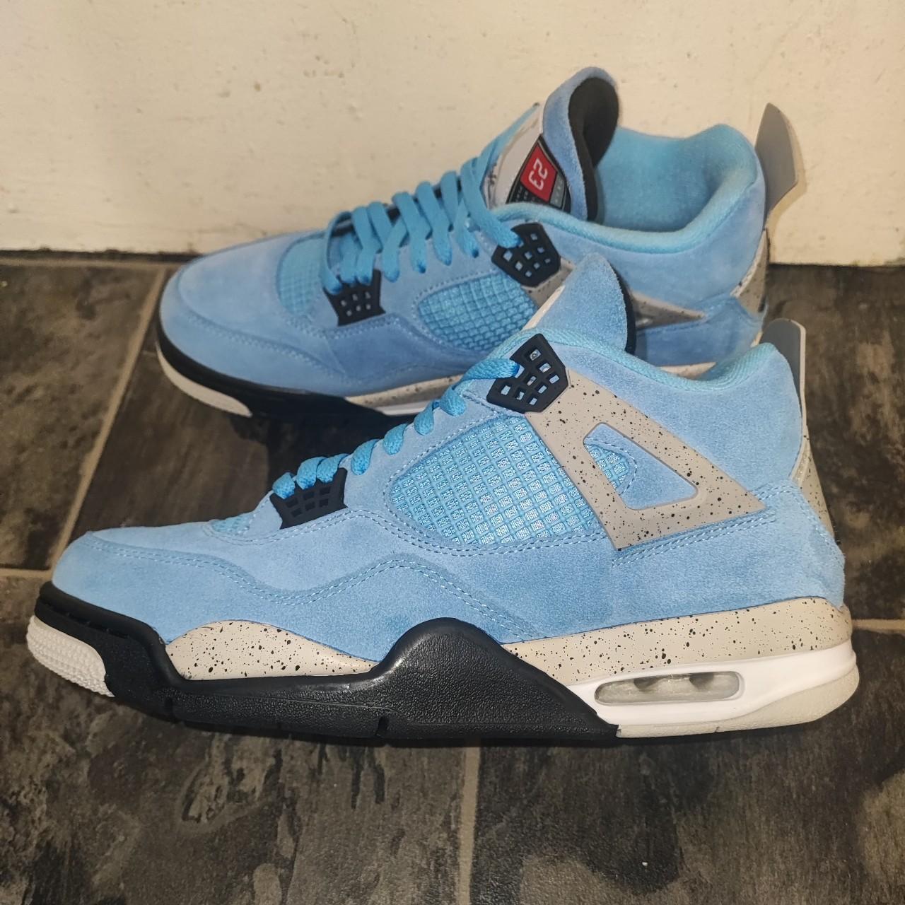 Jordan 4 university blue It's New but has no... - Depop