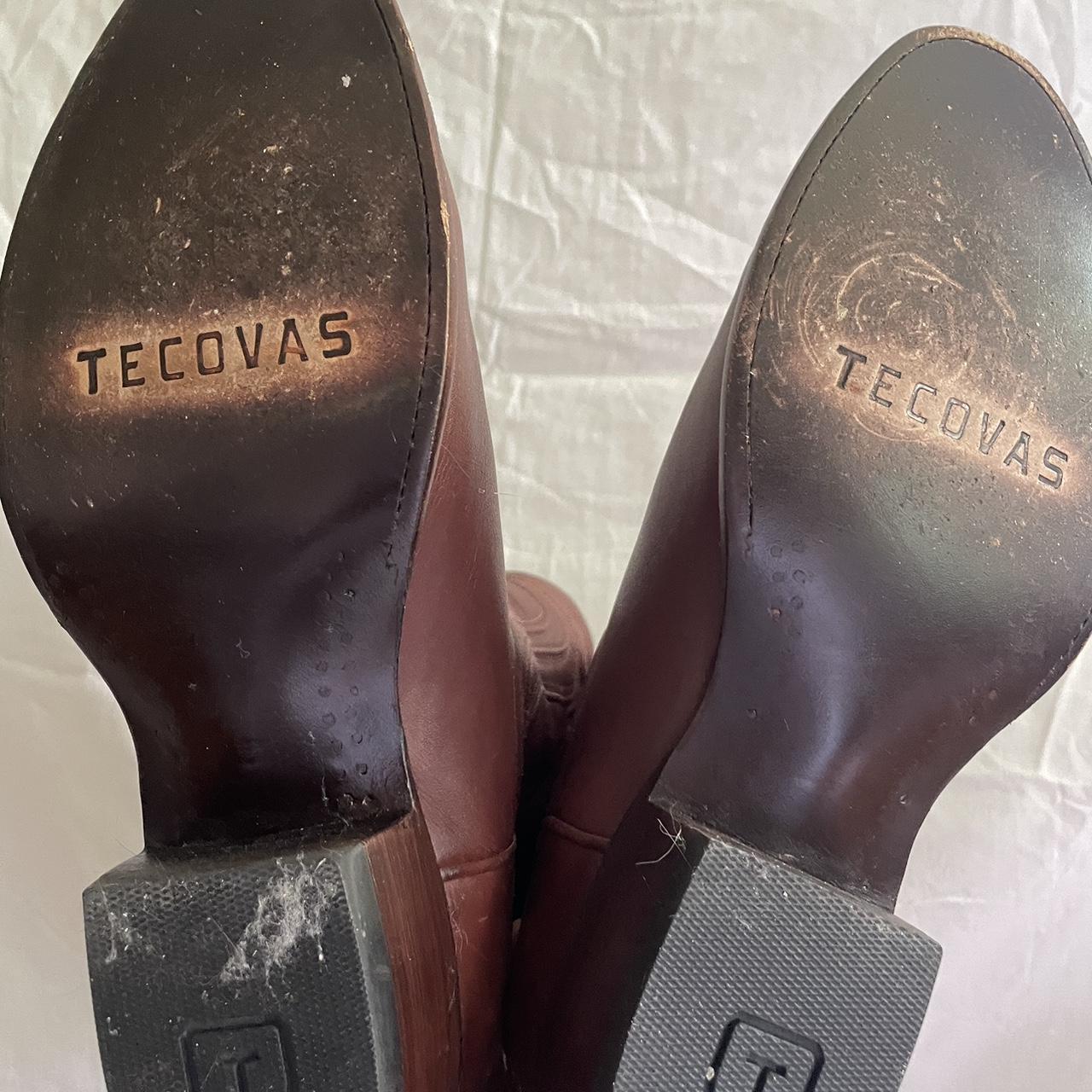 NWOT Men’s brown leather Tecovas size 12 Offers... - Depop