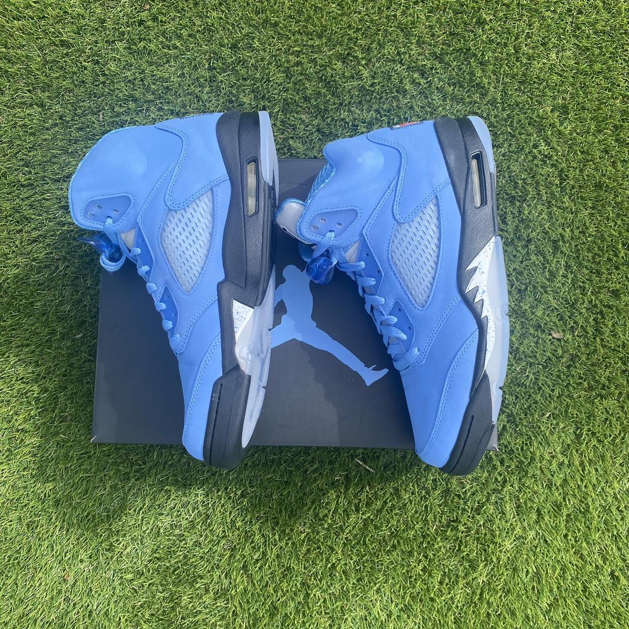 Jordan 5 University Blue - Depop