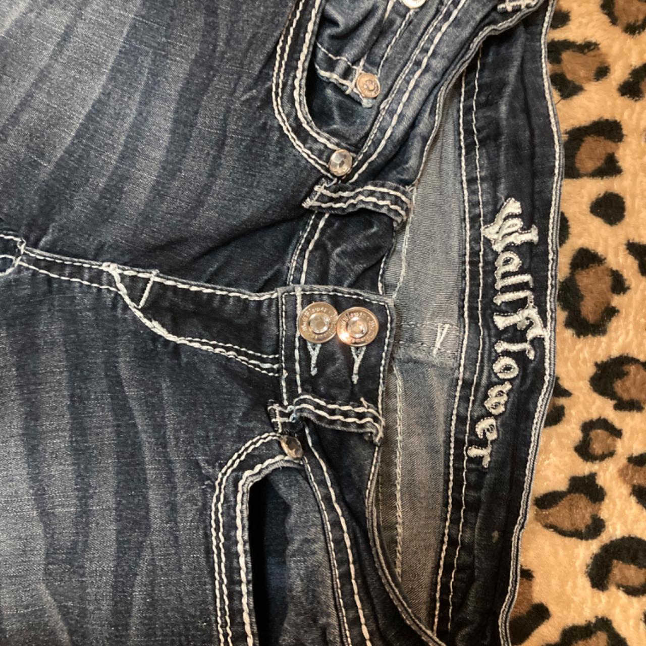 wallflower Angel wing pants 🎀 low rise and flare 💝 - Depop