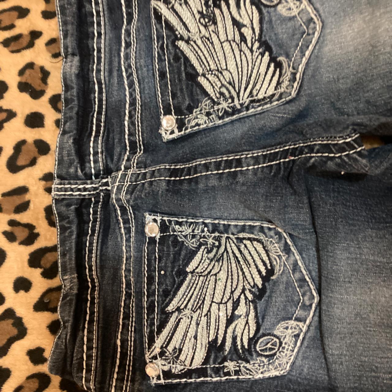 wallflower Angel wing pants 🎀 low rise and flare 💝 - Depop