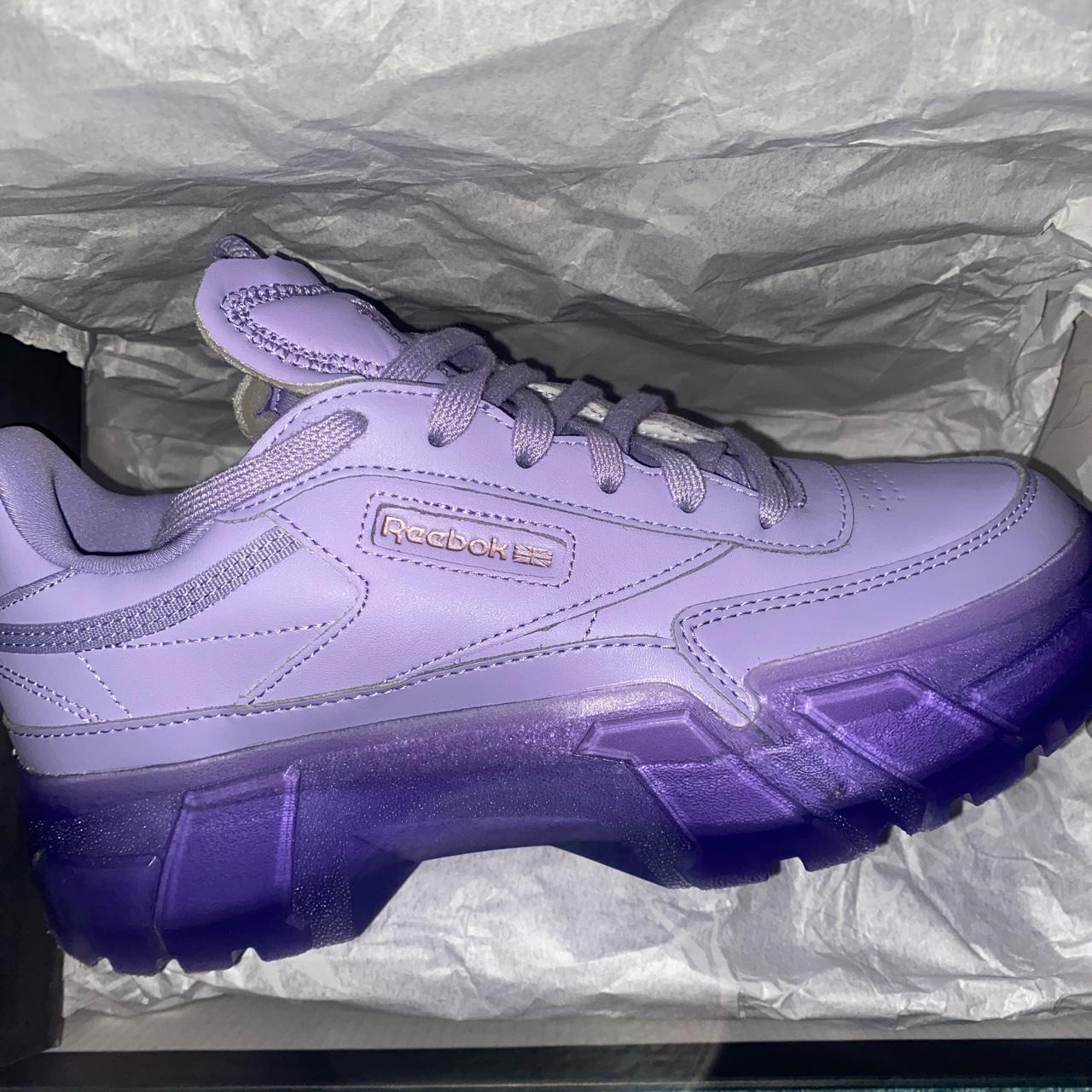 CardiB Reebok Sneakers Worn Once; Not Much Wear &... - Depop