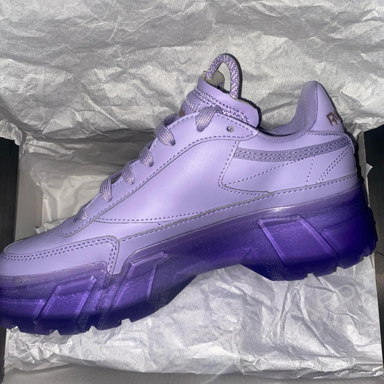 CardiB Reebok Sneakers Worn Once; Not Much Wear &... - Depop