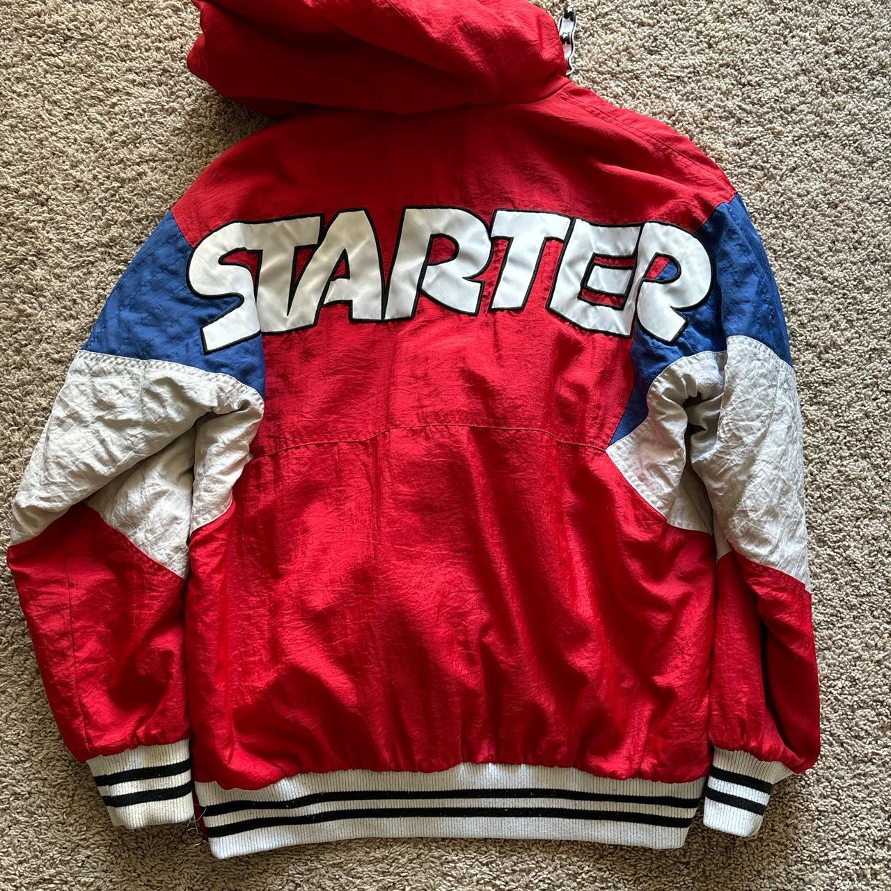 Large Starter Jacket - Depop
