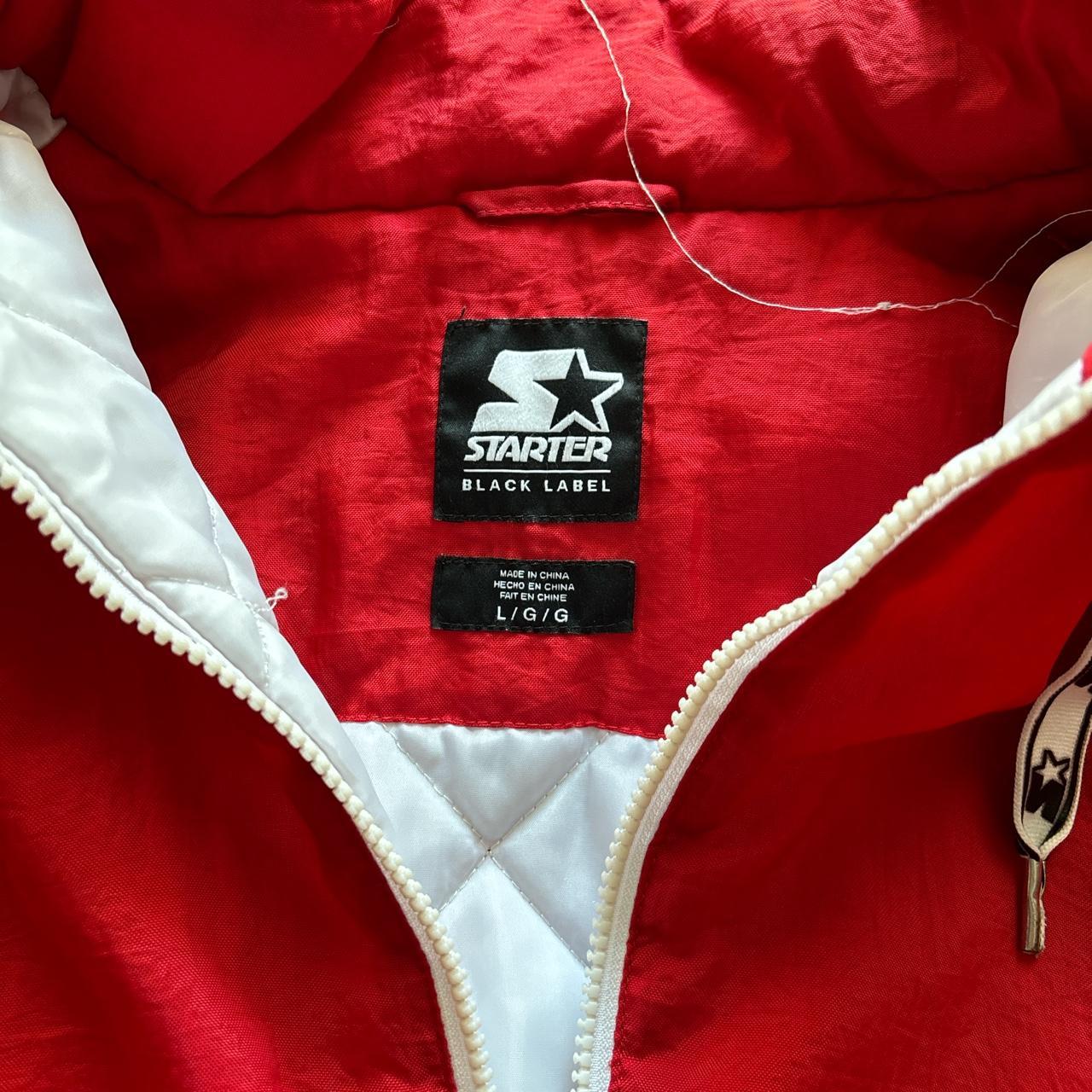 Large Starter Jacket - Depop