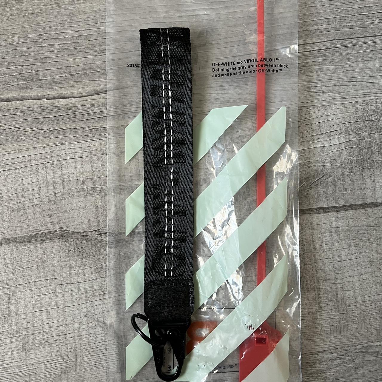 Off White Keychain All Black - Depop