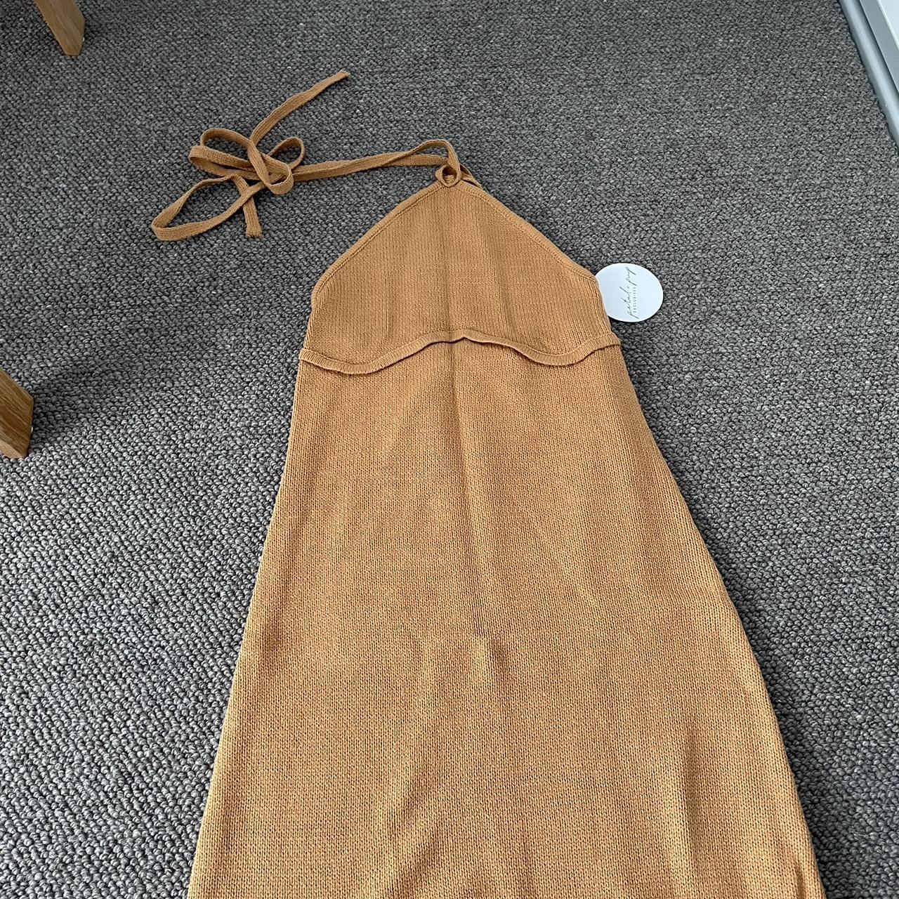 Rust knit dress Petal and pup - brand new with tags... - Depop