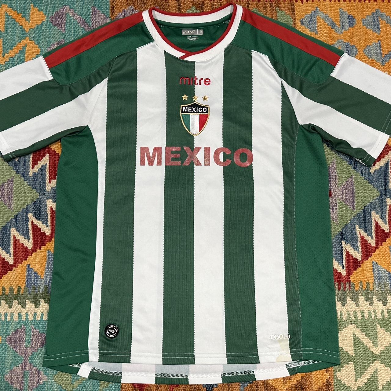 Vintage Mexico Futbol Soccer Men’s Jersey - Mitre... - Depop