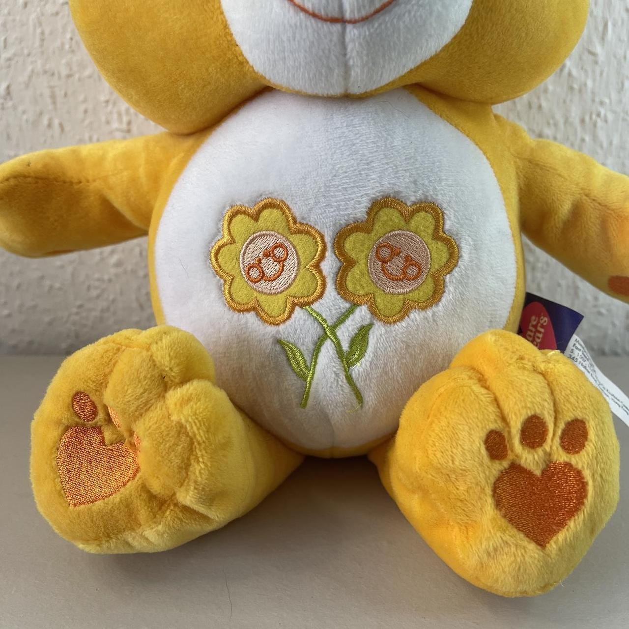 Care Bears Yellow Friendship Bear 13” Excellent... - Depop