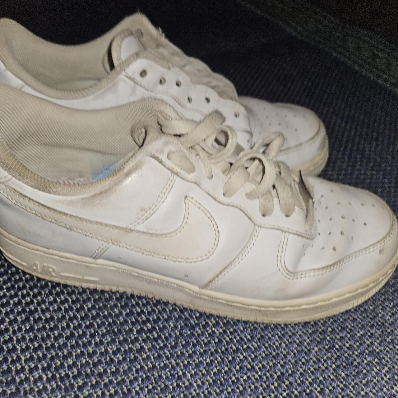 Beat up nike air force ones you can use these for... - Depop