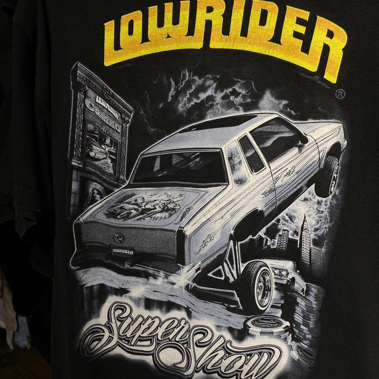 Lowrider “Super Show” Black Graphic T-Shirt... - Depop