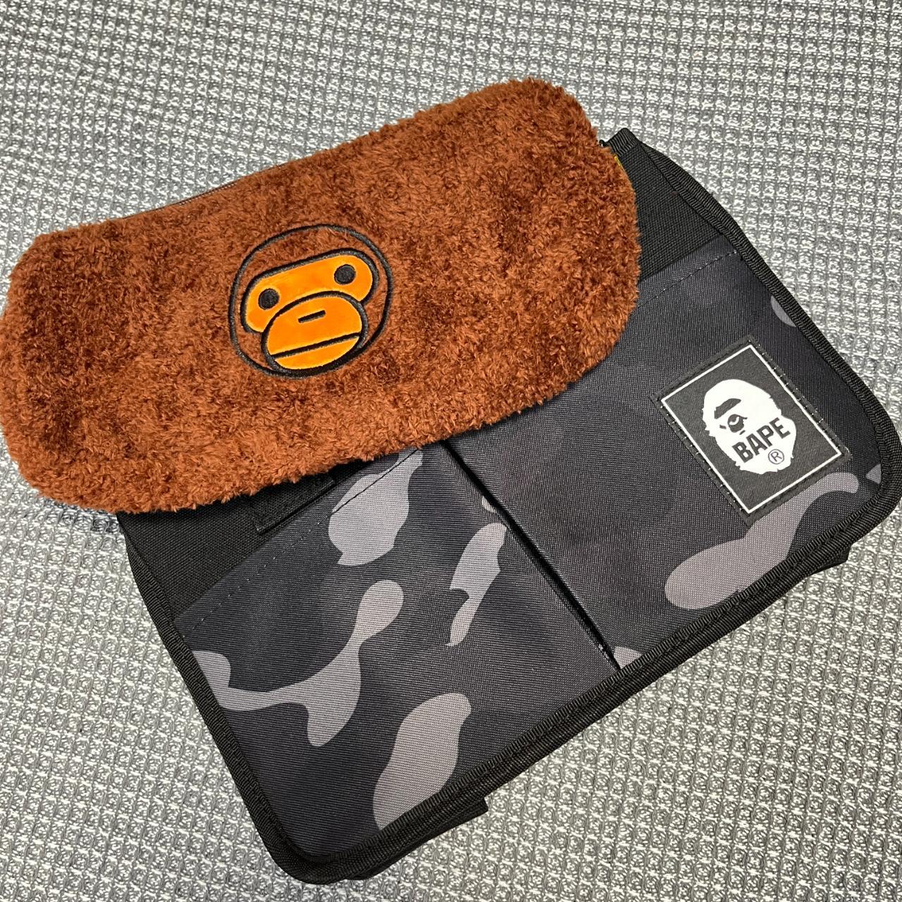 New BAPE BABY MILO PLUSH Pouch Camo Tote Bag Set... - Depop