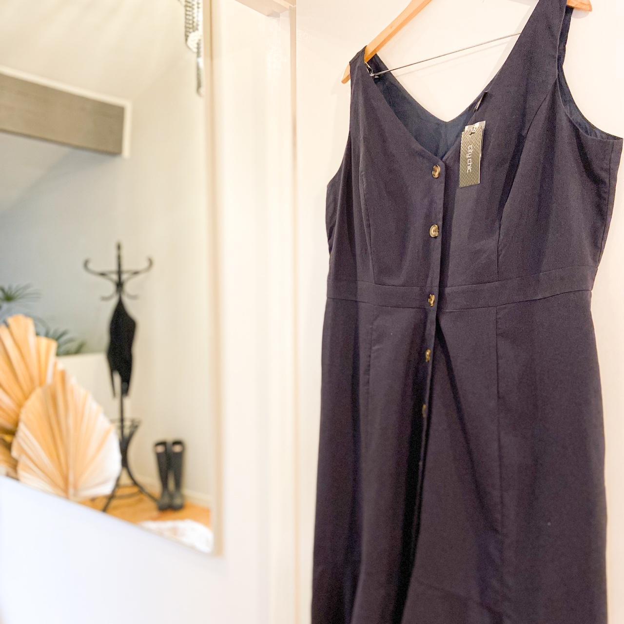 CITY CHIC SWEETIE BUTTON MAXI DRESS - BNWT • BNWT •... - Depop