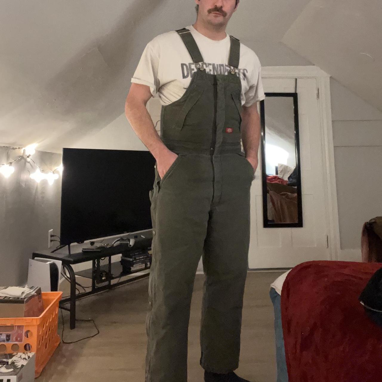 Dickies Snow/Winter Lined Overalls - These things... - Depop