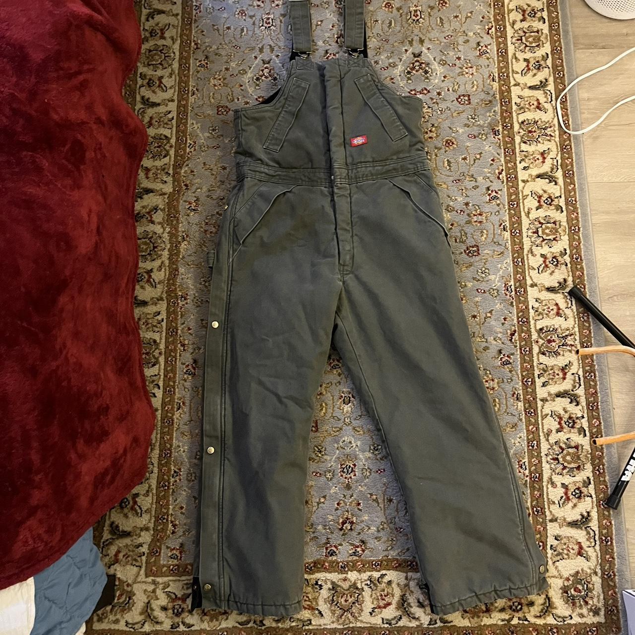 Dickies Snow/Winter Lined Overalls - These things... - Depop