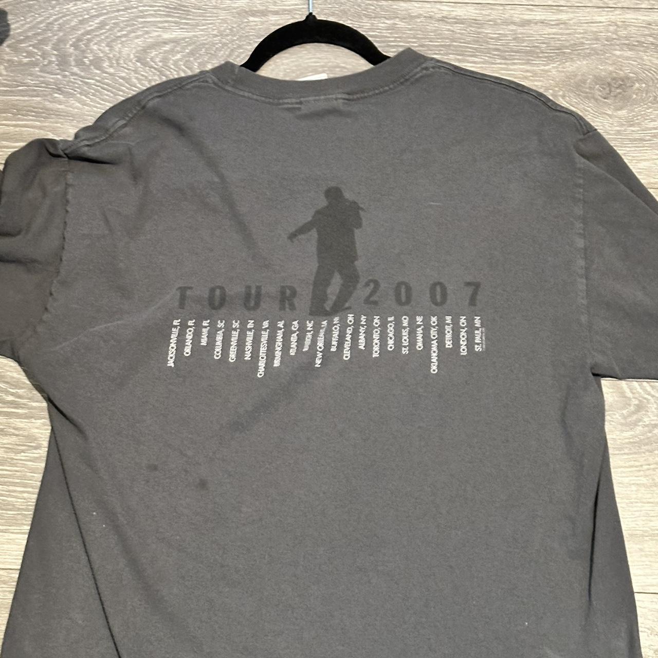 Billy Joel 2007 Tour Shirt Oil Stains on Right Side... - Depop