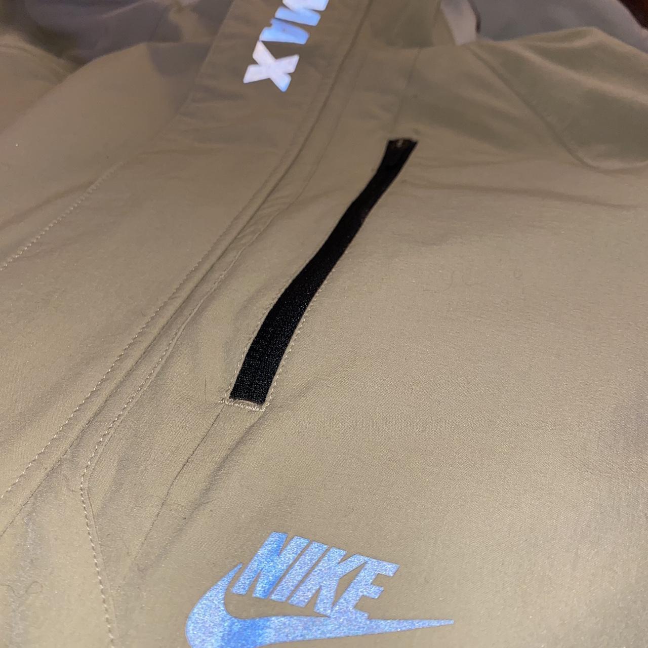 Nike air max woven jacket cream Open to offers :) - Depop