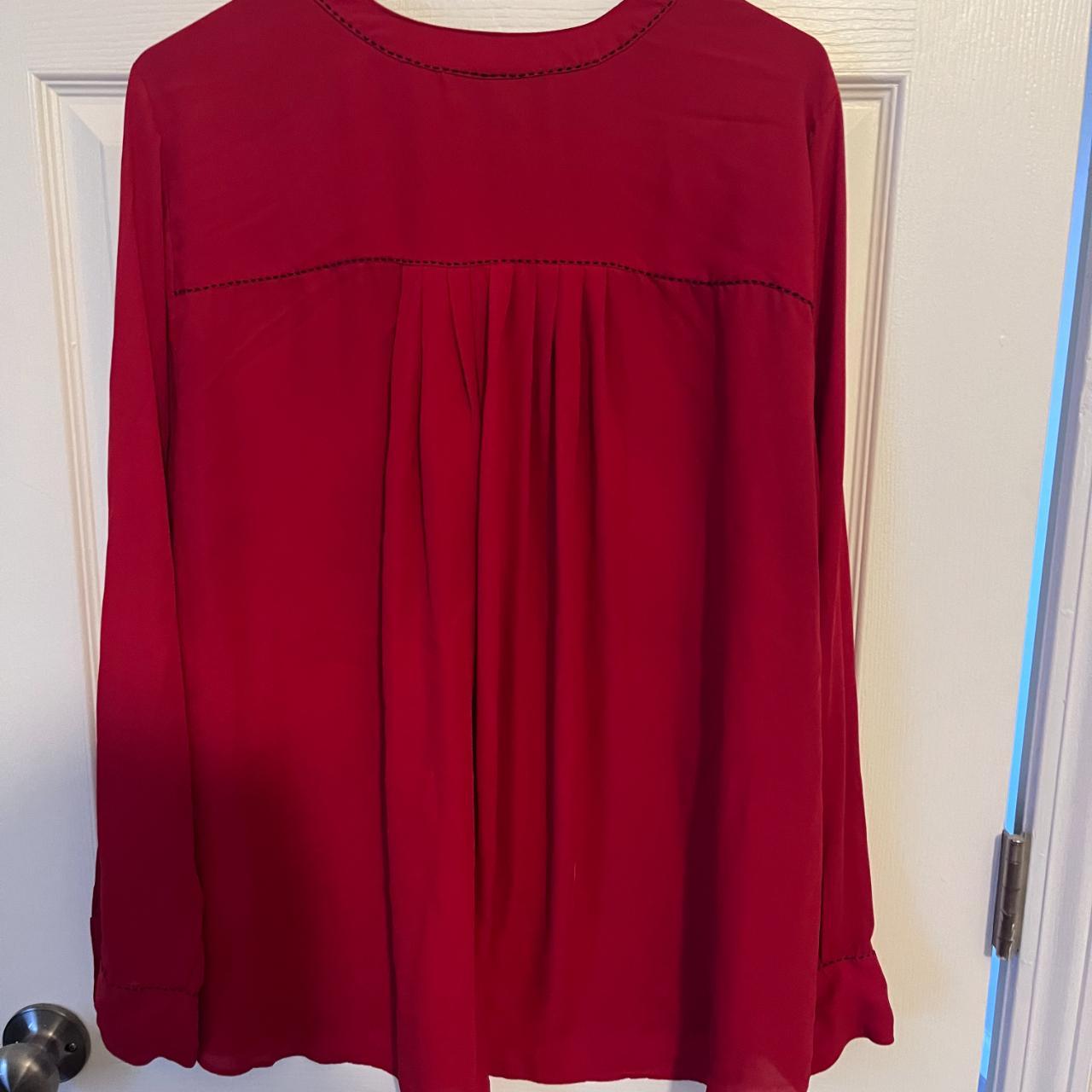Im Selling A Lane Bryant Red Long Sleeve Depop