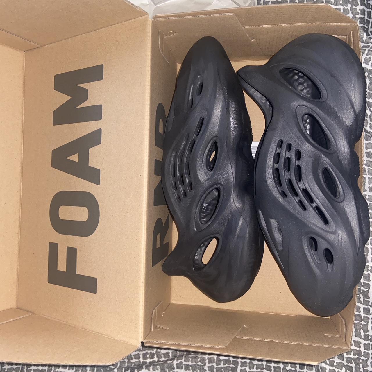 YEEZY FOAM RNR | Size US 7 | Color: “ONYX” Made By... - Depop