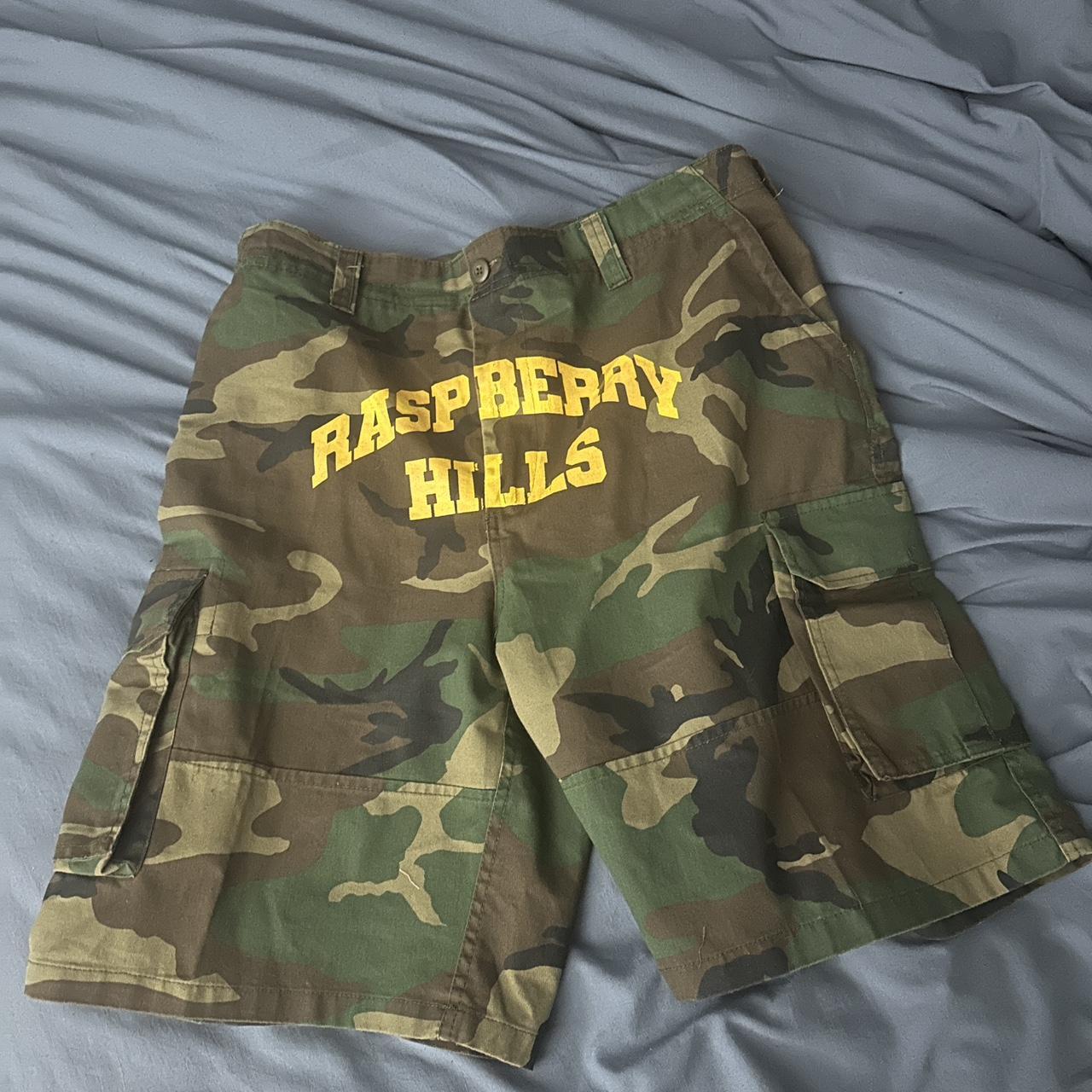 Raspberry hill camo shorts Worn 2x Bought XL from... | Depop