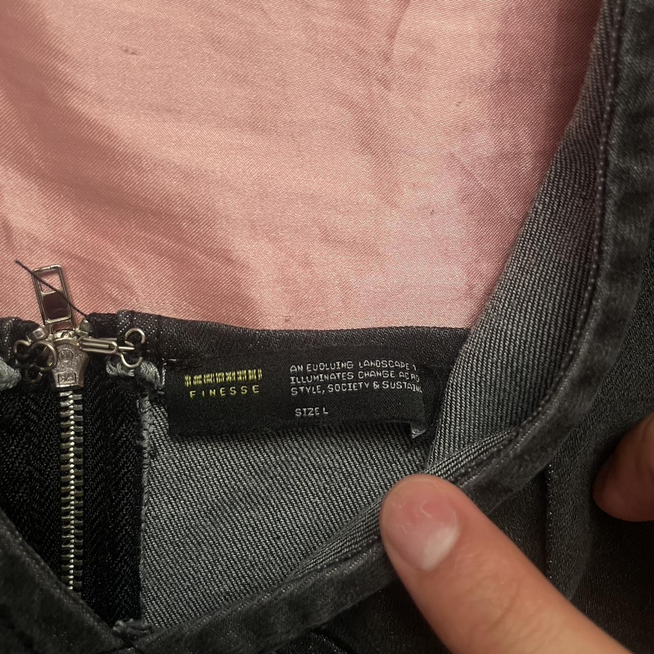 Brand: Finesse “Ismay” set black denim skirt &... - Depop