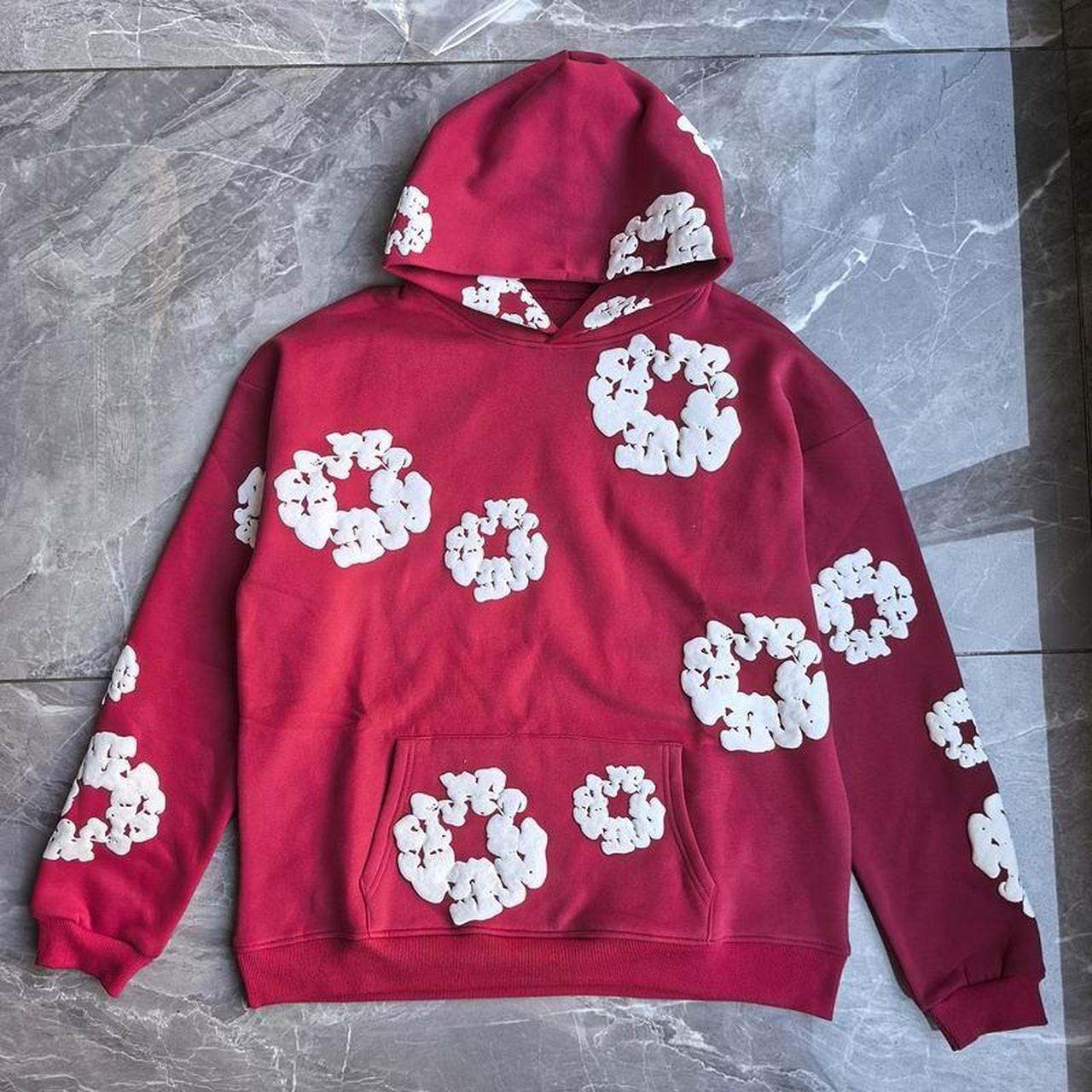 Denim Tears / red & white Sizes- S,M,L - Depop