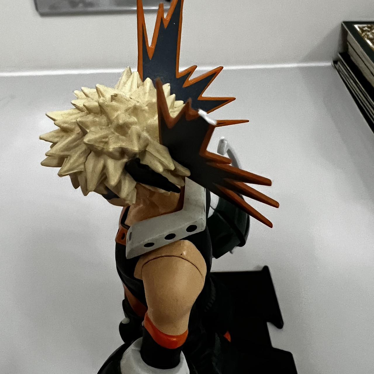 My hero academia Bakugo figurine Broken headpiece... - Depop