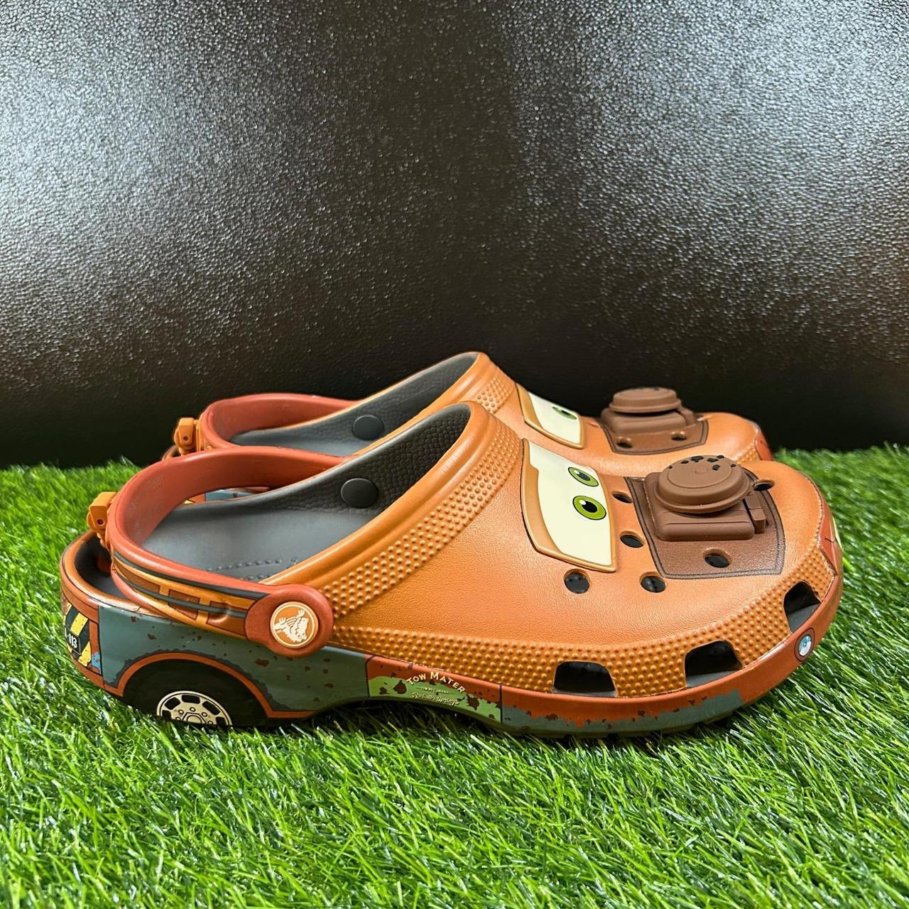 Crocs x Disney Pixar Cars Tow Mater Clogs Comfort... | Depop