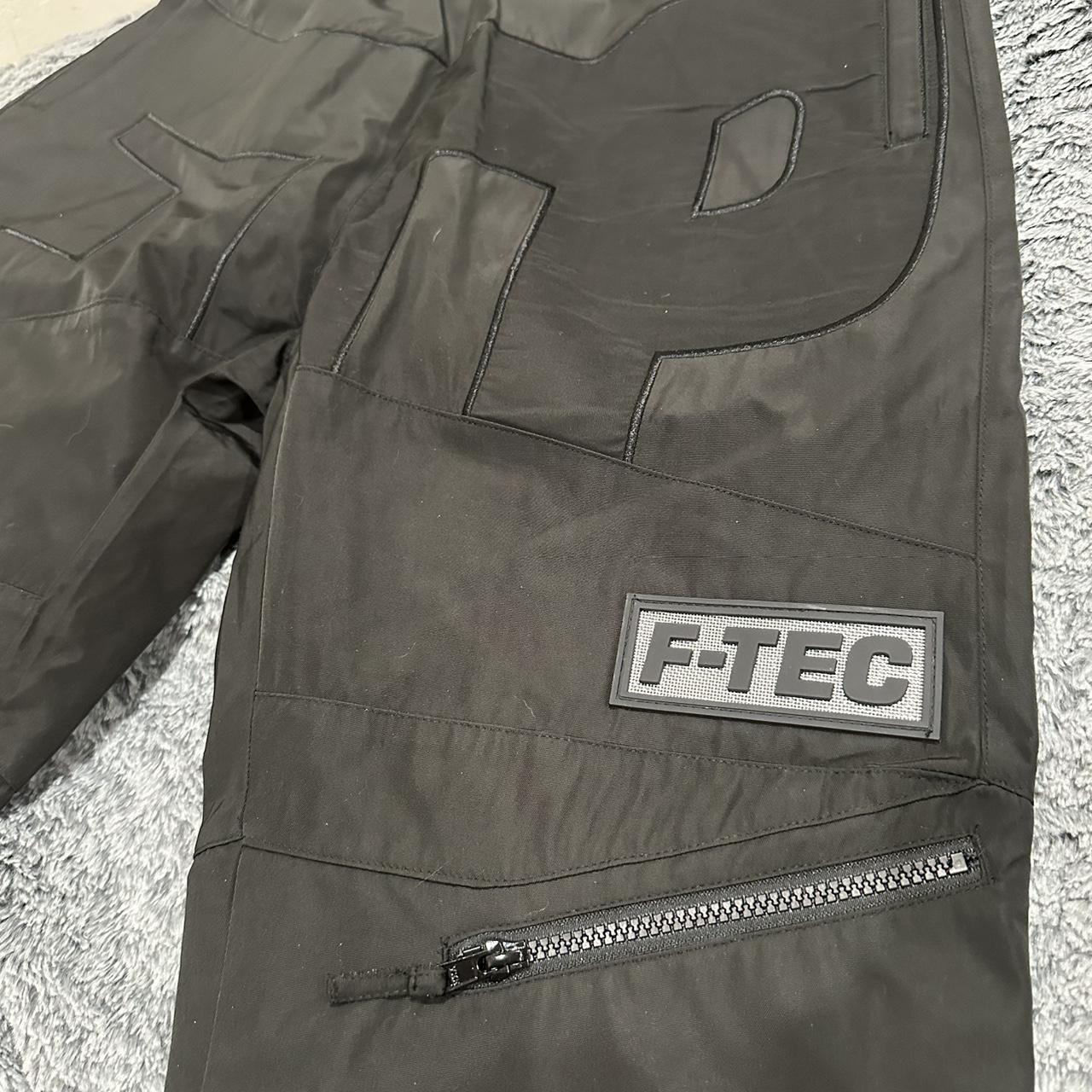Black FTP ftec pants - Depop