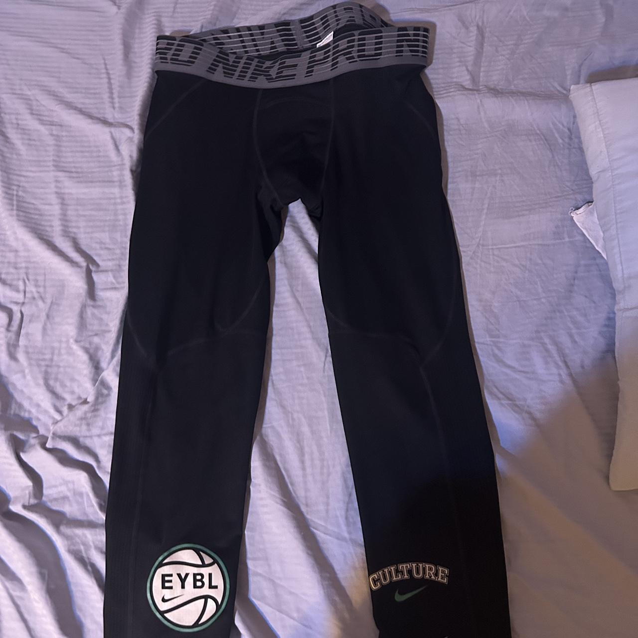 Nike eybl culture tights worn 2 times like new xl - Depop