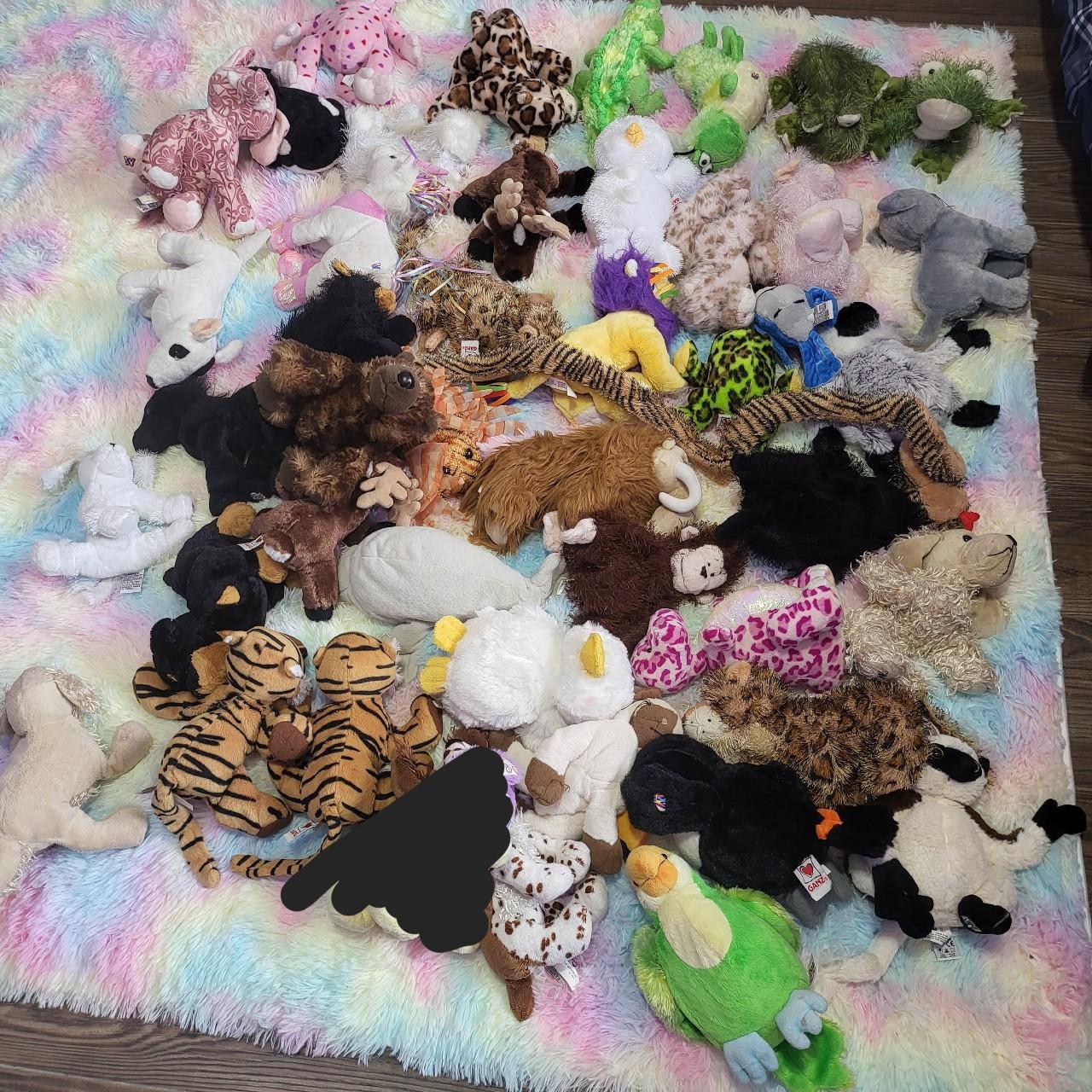 Webkinz plush bundle NO CODES $70 for all webkinz... - Depop