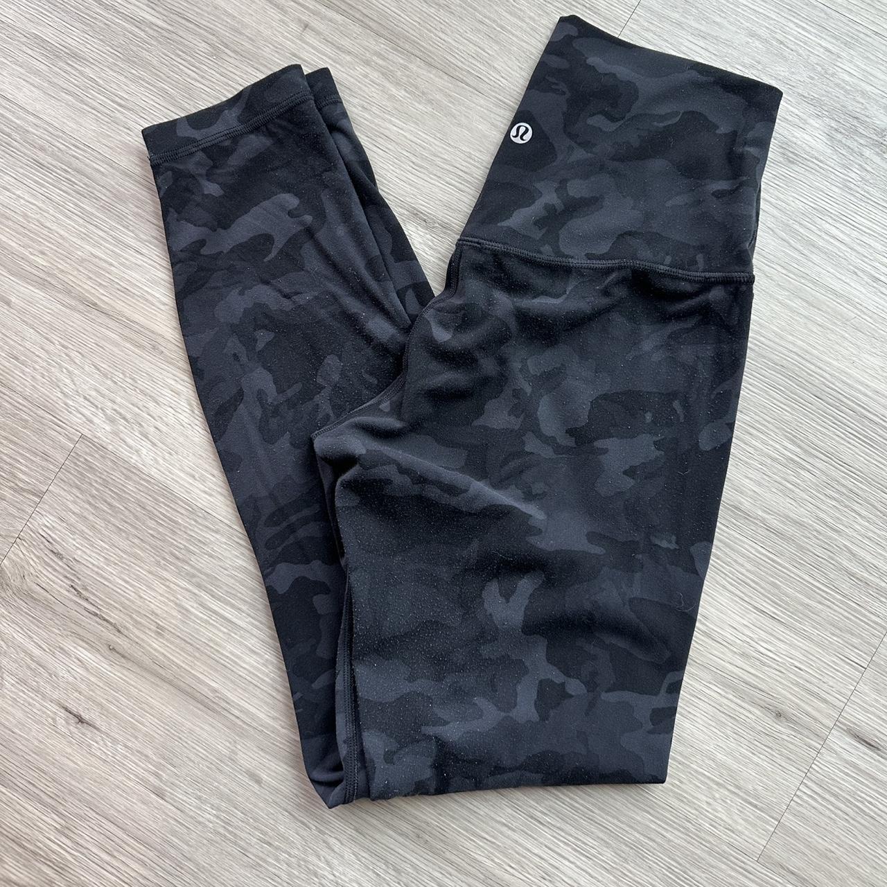 Camo lululemon align leggings Typical wear, just... | Depop