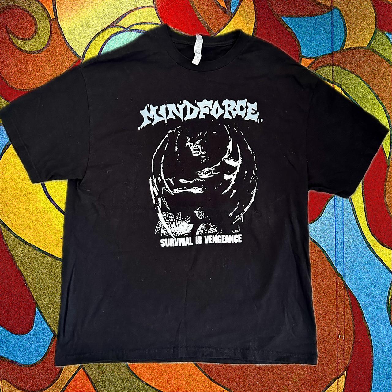 Mindforce shirt Printed on American Apparel and... - Depop